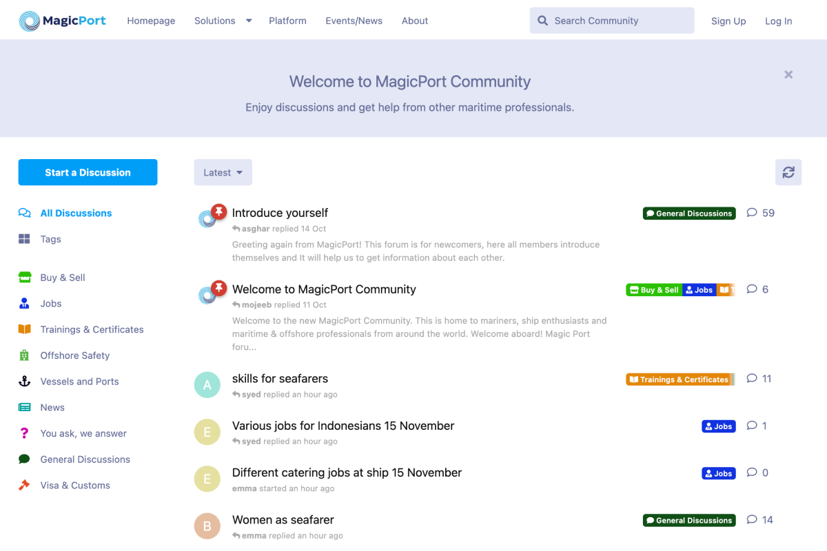 Community - MagicPort